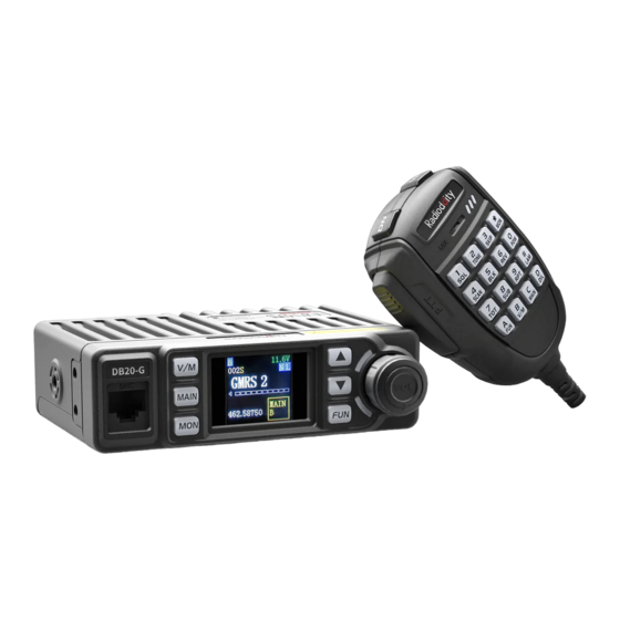 RADIODDITY DB20-G USER MANUAL Pdf Download | ManualsLib