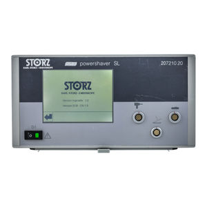 Karl storz Powershaver SL 20721020-1 Manuals | ManualsLib