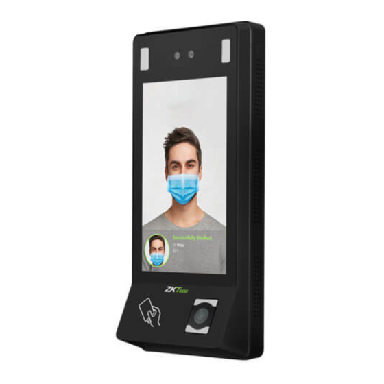 ZKTECO G4 PRO SERIES USER MANUAL Pdf Download | ManualsLib