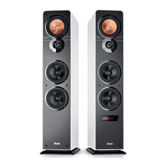 TEUFEL ULTIMA 40 MK3 TECHNICAL DESCRIPTION AND USER MANUAL Pdf Download ...