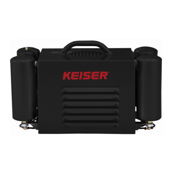 KEISER 1021 OPERATOR'S MANUAL Pdf Download | ManualsLib