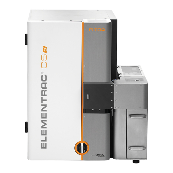 ELTRA CS-I OPERATING MANUAL Pdf Download | ManualsLib