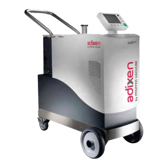 PREIFFER ADIXEN ASM 380 OPERATING INSTRUCTIONS MANUAL Pdf Download ...