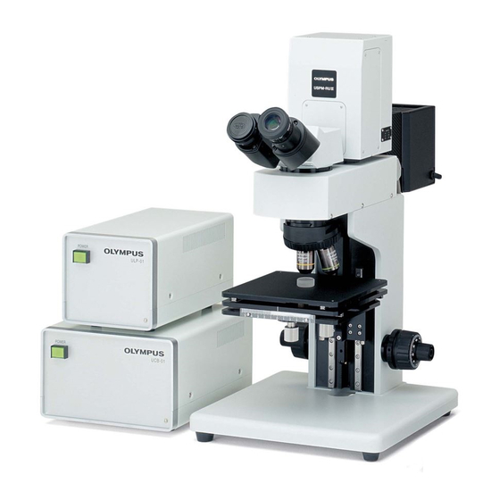 OLYMPUS USPM-RUIII SERIES HARDWARE OPERATION MANUAL Pdf Download ...