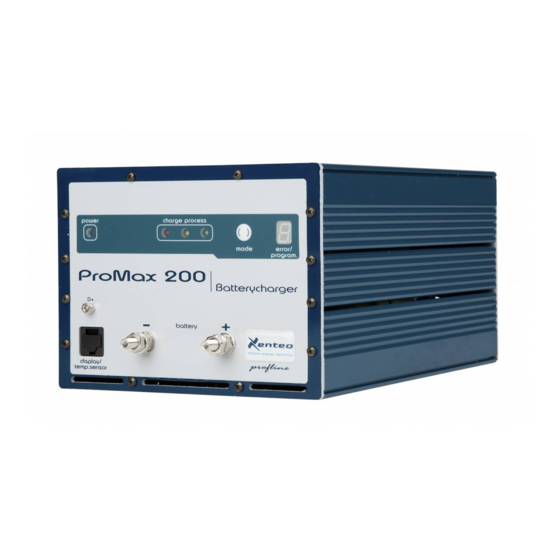 XENTEQ PROMAX 200 SERIES USER MANUAL Pdf Download | ManualsLib