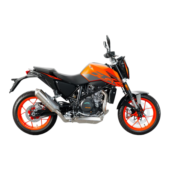 KTM 690 DUKE 2019 SETUP INSTRUCTIONS Pdf Download | ManualsLib