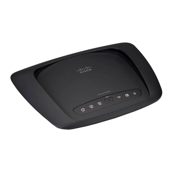 CISCO LINKSYS X2000 USER MANUAL Pdf Download | ManualsLib