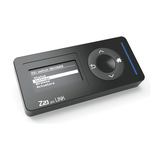 ROCO Z21 PRO LINK MANUAL Pdf Download | ManualsLib