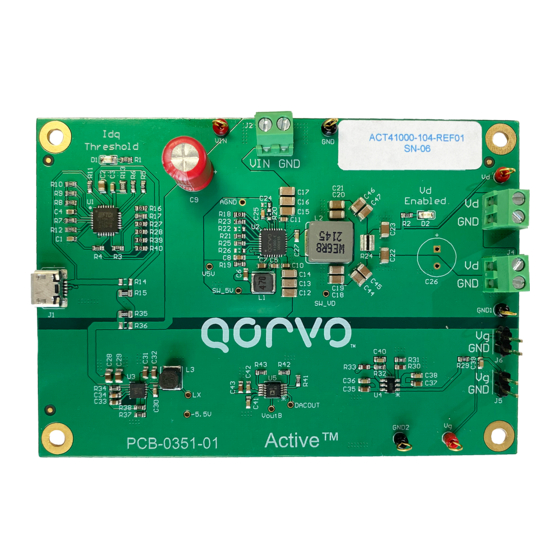 QORVO ACT41000-104-REF01 USER MANUAL Pdf Download | ManualsLib