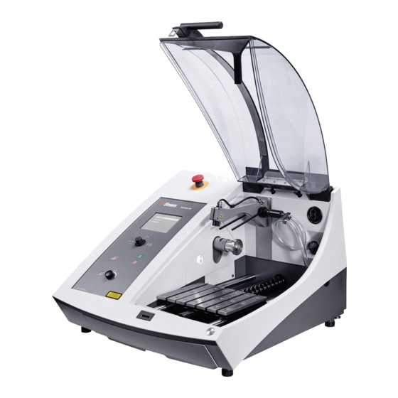 STRUERS SECOTOM-60 INSTRUCTION MANUAL Pdf Download | ManualsLib