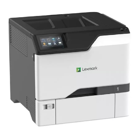 LEXMARK C4342 USER MANUAL Pdf Download | ManualsLib