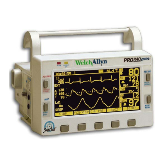 WELCH ALLYN PROPAQ ENCORE SERVICE MANUAL Pdf Download | ManualsLib