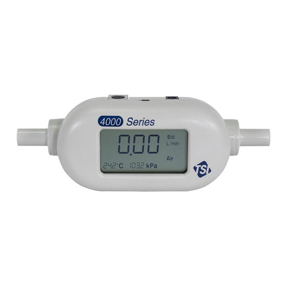 TSI INSTRUMENTS 4040 OPERATION AND SERVICE MANUAL Pdf Download | ManualsLib