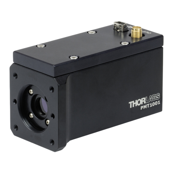 THORLABS PMT1000 SERIES USER MANUAL Pdf Download | ManualsLib