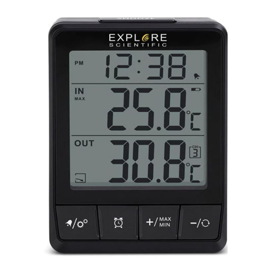 EXPLORE SCIENTIFIC WSH0002 INSTRUCTION MANUAL Pdf Download | ManualsLib