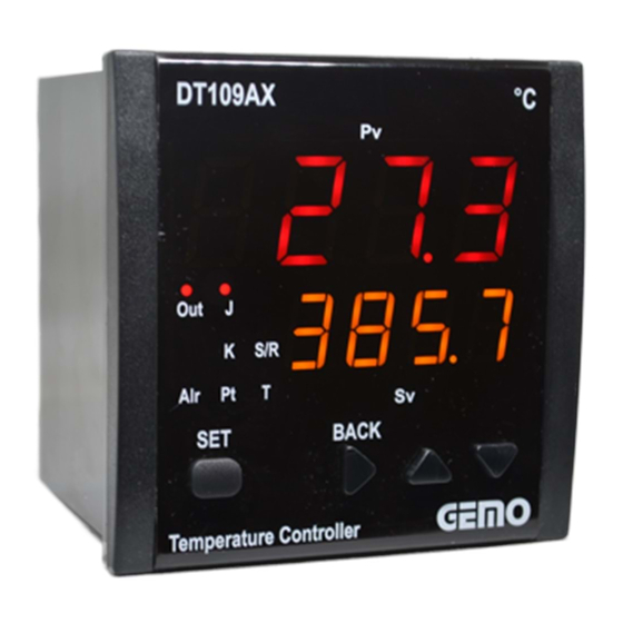 GEMO DT109AX INSTALLATION & USE Pdf Download | ManualsLib