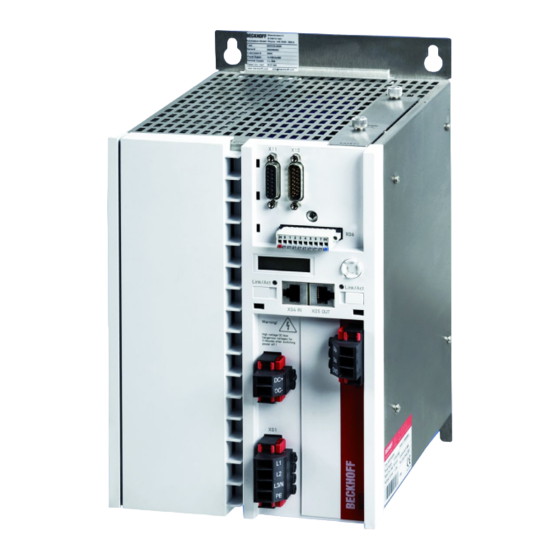 BECKHOFF AX5000 SERIES MANUAL Pdf Download | ManualsLib
