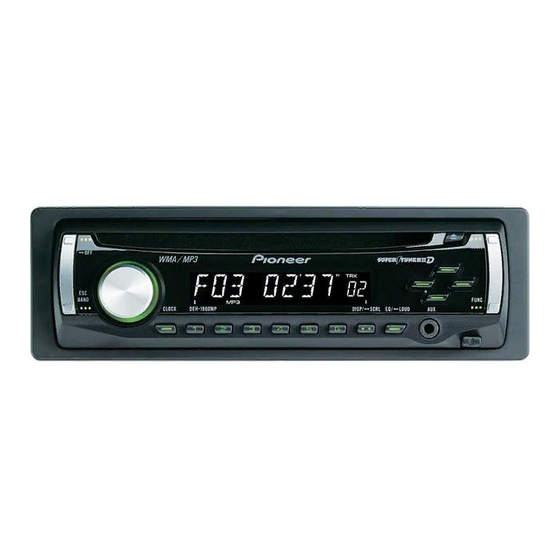 PIONEER DEH-2950MP/XN/ES SERVICE MANUAL Pdf Download | ManualsLib