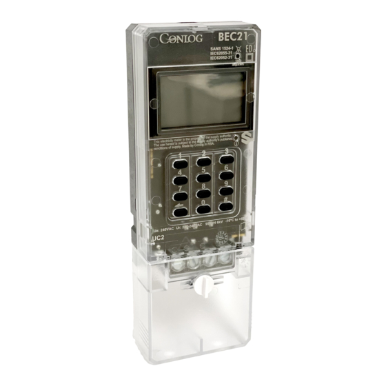 CONLOG BEC21 INSTALLATION MANUAL Pdf Download | ManualsLib