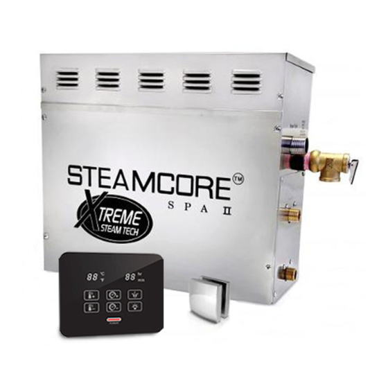 SAUNACORE XTREME STEAM TECH STEAMCORE SPA II USER MANUAL Pdf Download ...