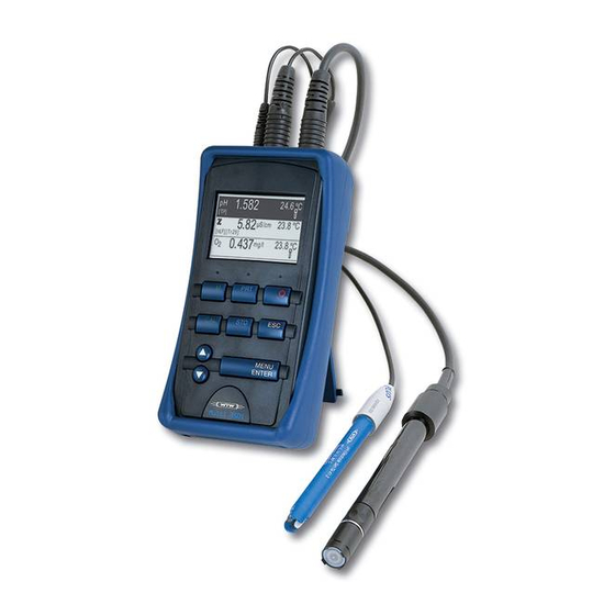 WTW GEOTECH MULTI 350I OPERATING MANUAL Pdf Download | ManualsLib