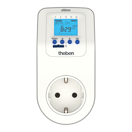 THEBEN ELTIMO 020 TOP3 MANUAL Pdf Download | ManualsLib