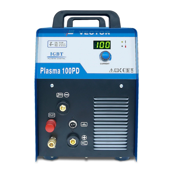 VECTOR WELDING PLASMA CUTTING SERIES OPERATING INSTRUCTIONS MANUAL Pdf ...