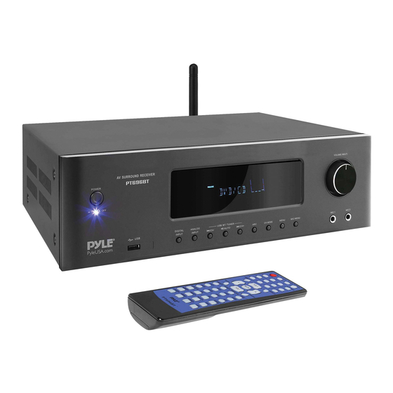 PYLE PT696BT USER MANUAL Pdf Download | ManualsLib