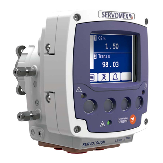 SERVOMEX SERVOTOUGH LASER 3 PLUS OPERATOR'S MANUAL Pdf Download | ManualsLib