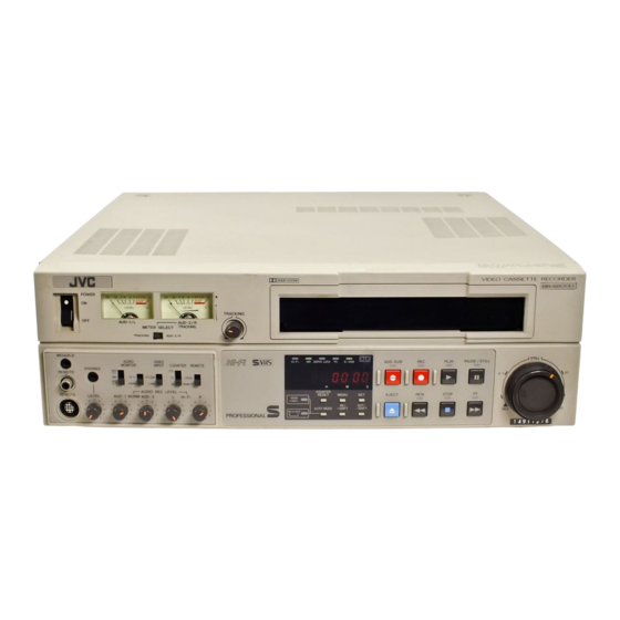 JVC BR-S800U SERVICE MANUAL Pdf Download | ManualsLib