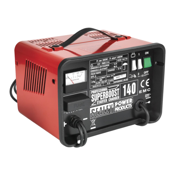 SEALEY SUPERCHARGE SERIES INSTRUCTIONS Pdf Download | ManualsLib