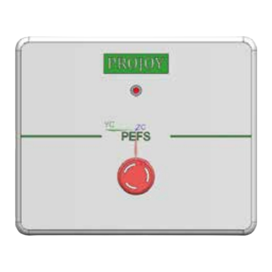 PROJOY ELECTRIC PEFS-24V-CN SERIES INSTALLATION MANUAL Pdf Download ...