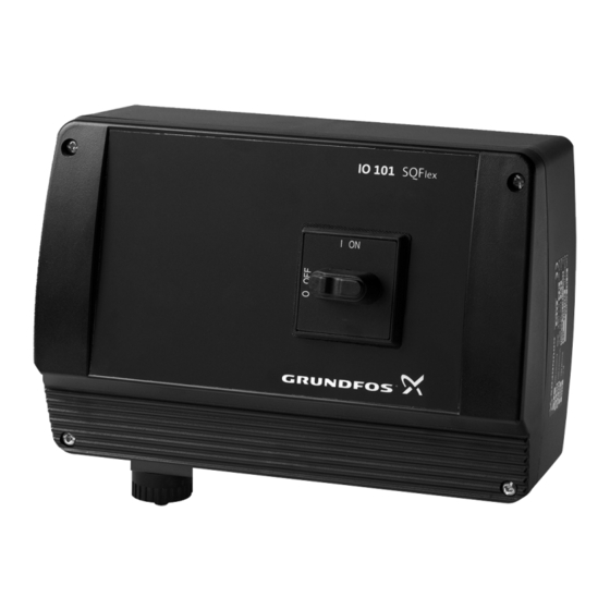 GRUNDFOS IO 101 SQFLEX SAFETY INSTRUCTIONS AND OTHER IMPORTANT ...