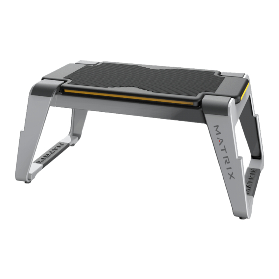 MATRIX CONNEXUS STEP+ QUICK START MANUAL Pdf Download | ManualsLib