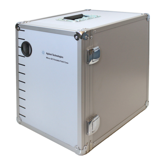 AGILENT TECHNOLOGIES 490 MICRO GC FIELD CASEN USER MANUAL Pdf Download ...