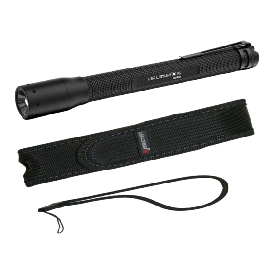 LED LENSER I6 QUICK MANUAL Pdf Download | ManualsLib