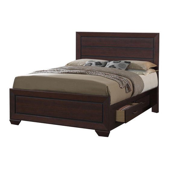 COASTER CALIFORNIA 204390KWB1 ASSEMBLY INSTRUCTIONS Pdf Download ...