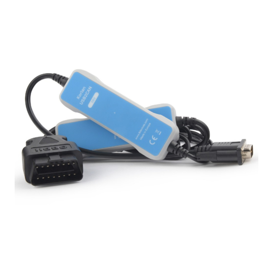 8DEVICES KORLAN USB2CAN USER MANUAL Pdf Download | ManualsLib
