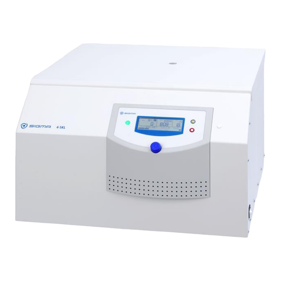 SIGMA 4-5KL OPERATING MANUAL Pdf Download | ManualsLib