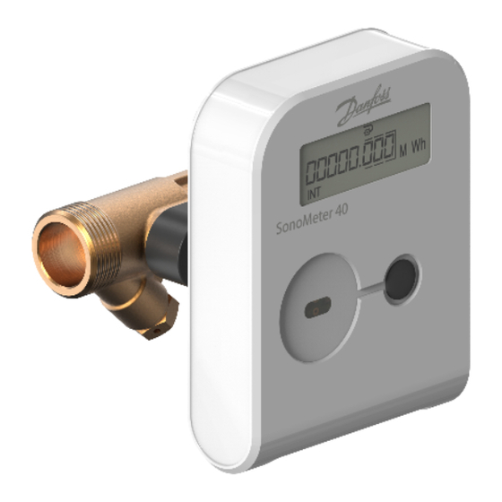 DANFOSS SONOMETER 40 INSTALLATION MANUAL Pdf Download | ManualsLib