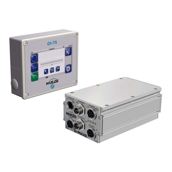 MAXCESS FIFE D-MAXE 1 OPERATING INSTRUCTIONS MANUAL Pdf Download ...