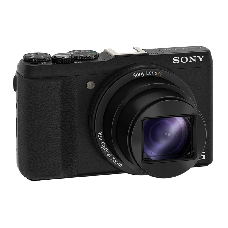 SONY DSC-HX60 MANUAL Pdf Download | ManualsLib