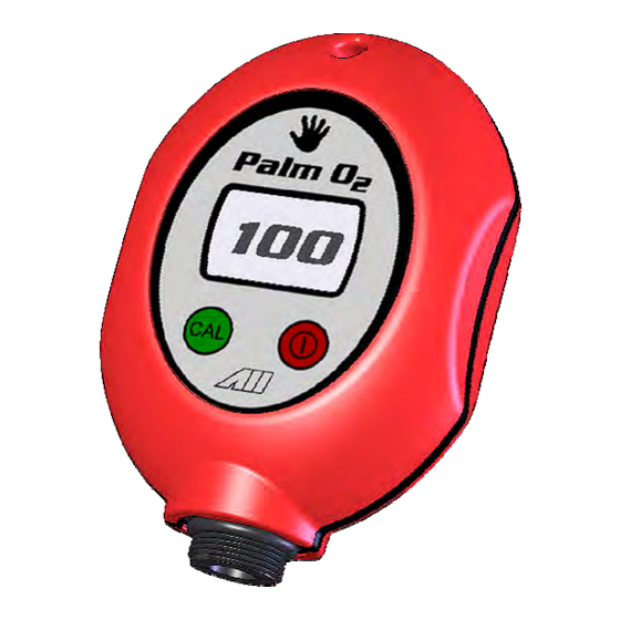 Analytical industries inc. Palm O2 D Manuals | ManualsLib