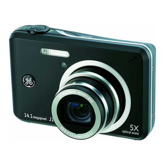 GE J1455 DIGITAL CAMERA SPECIFICATIONS | ManualsLib