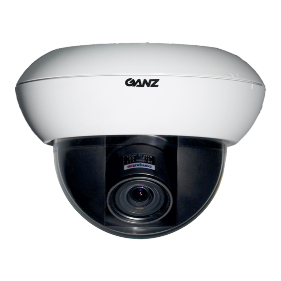 GANZ ZC-BNX4312NHA SECURITY CAMERA INSTRUCTION MANUAL | ManualsLib