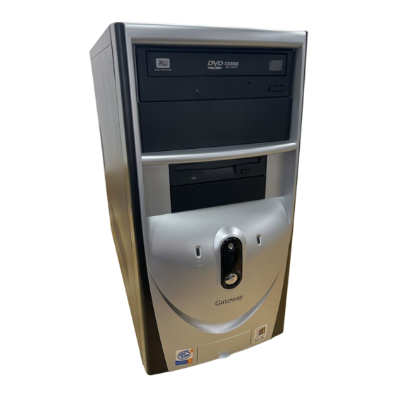 GATEWAY 510XL DESKTOP USER MANUAL | ManualsLib