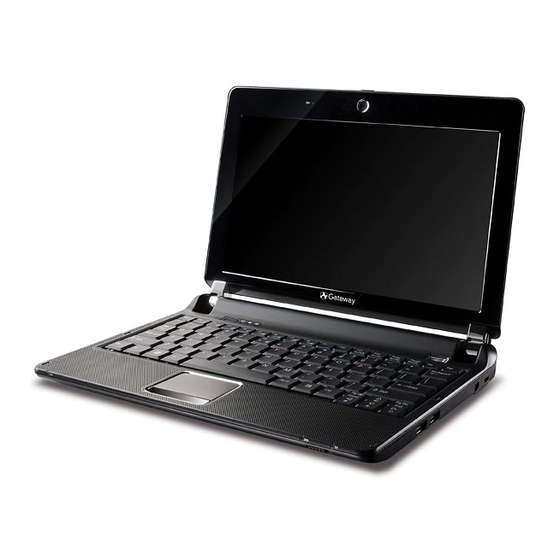 GATEWAY LT 1000 LAPTOP STARTER MANUAL | ManualsLib