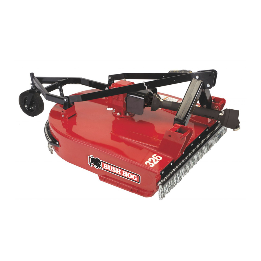 BUSH HOG 320 SERIES BRUSH CUTTER BROCHURE & SPECS | ManualsLib