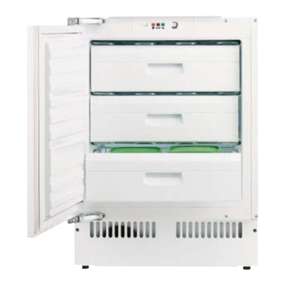 CDA FW281 FREEZER MANUAL FOR INSTALLATION, USE AND MAINTENANCE | ManualsLib