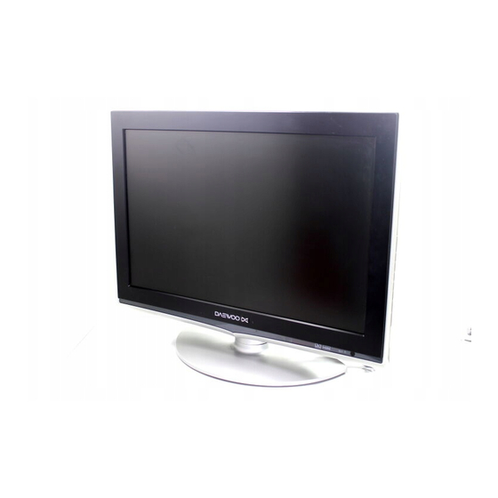 DAEWOO DLT-19W4T LCD TV INSTRUCTION MANUAL | ManualsLib